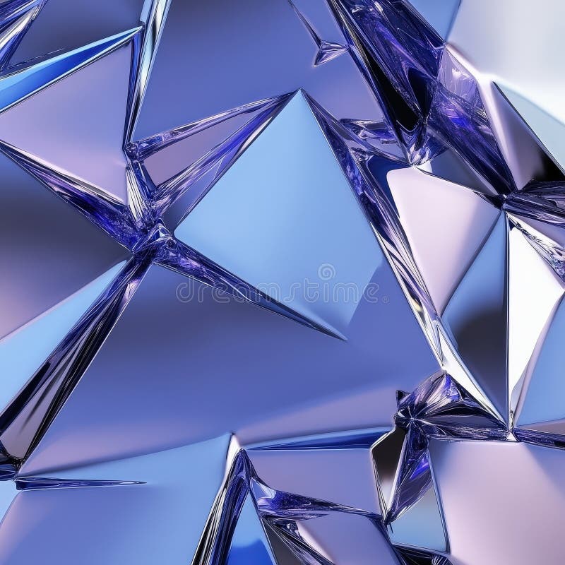 Abstract Purple Crystal Shard Texture Stock Illustration - Illustration ...