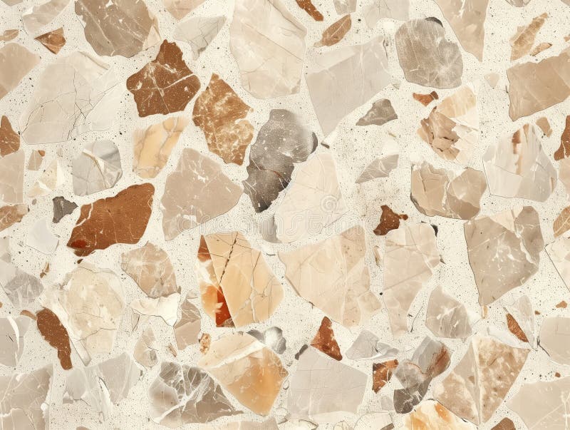 Close Up View of Fragments of Rock Material Creating Stunning Pattern ...