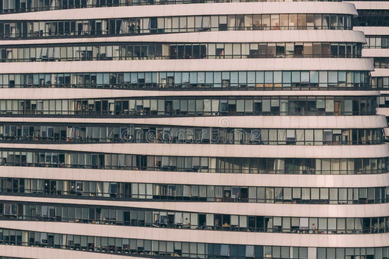 Glass Window Wall Background of a Modern City High-rise Building Stock ...