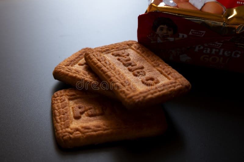 Close Up View of Biscuits Packet Editorial Photo - Image of delicious ...