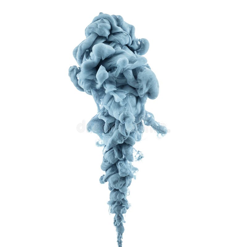 Close Up View of Grey Ink Splash Stock Image - Image of abstract, smoke ...