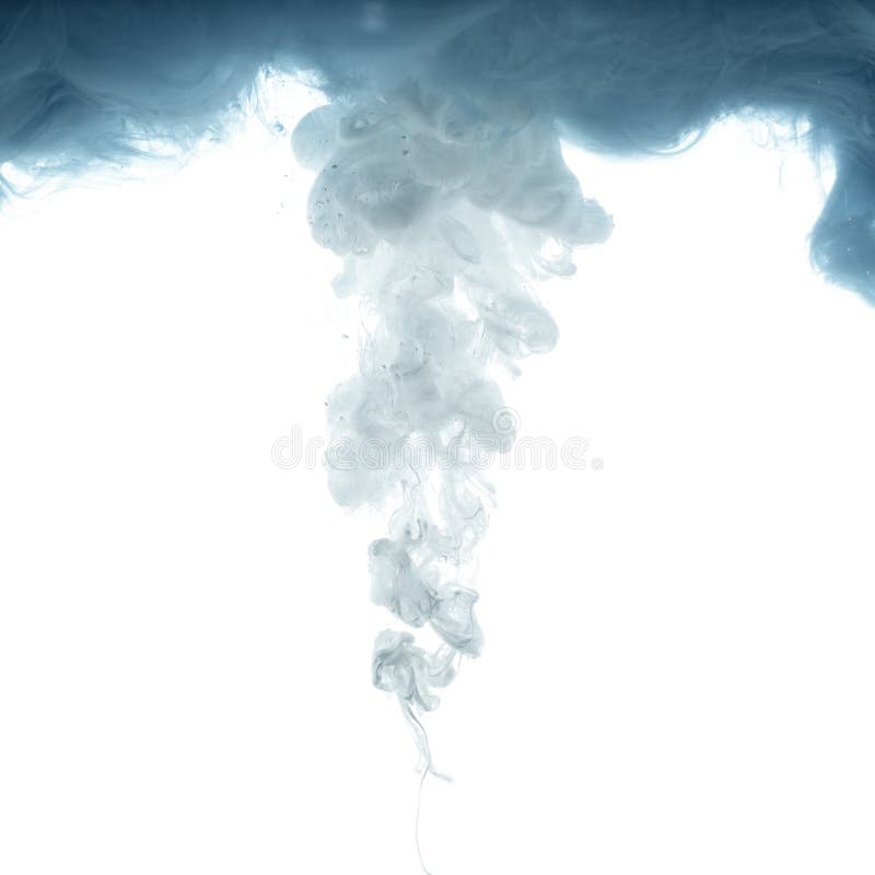 Close Up View of Grey Ink Splash Stock Photo - Image of acrylic ...