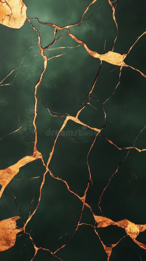 Opulent Green Gold Marble Generative Ai Stock Photos - Free & Royalty ...