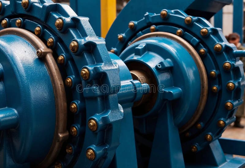 Intricate Machinery Showcases Engineering Excellence in a Vibrant ...