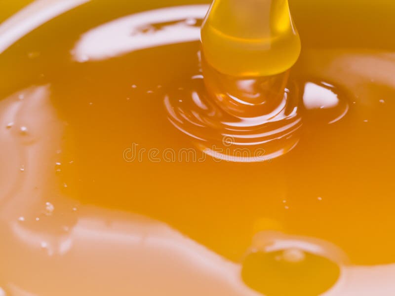 Close Up View of Honey Texture Stock Image - Image of isolated, vitamin ...
