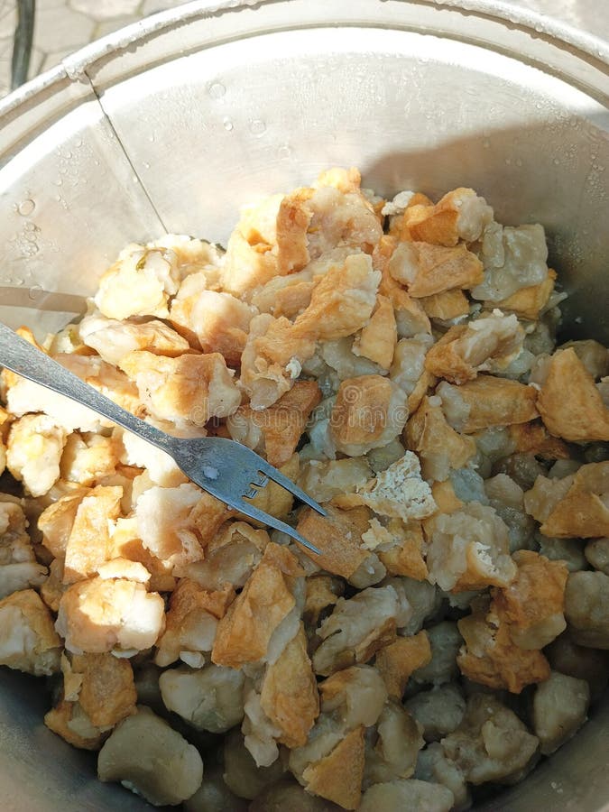 Close Up View of Indonesia S Food, Pentol Stock Photo - Image of fruit ...