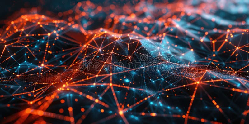 Close Up View Interconnected Lines Forming Pattern Stock Photos - Free ...