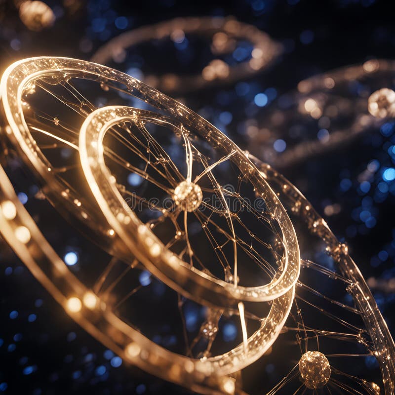 Futuristic Golden Structure Glowing Rings Stock Photos - Free & Royalty ... Futuristic Golden Structure Glowing Rings Stock Photos - Free & Royalty ...