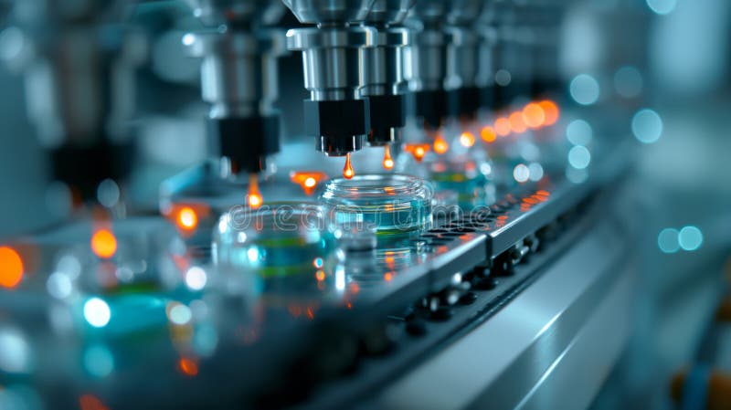 Quantum Computer Close Up, Futuristic Technology, Generative AI Image ...