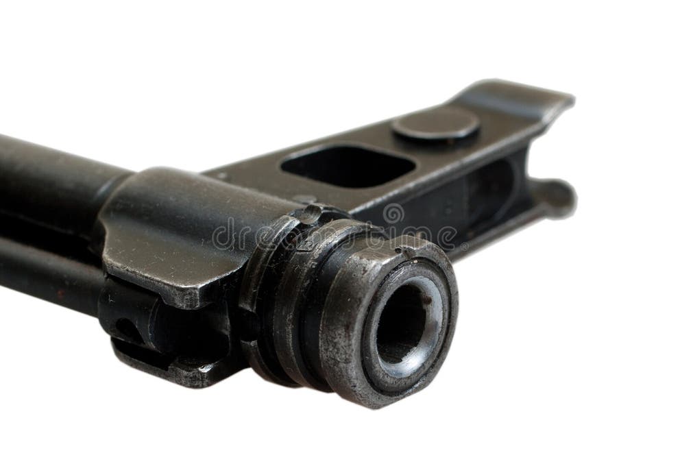 Close Up View Kalashnikov Assault Rifle Stock Image - Image of ...