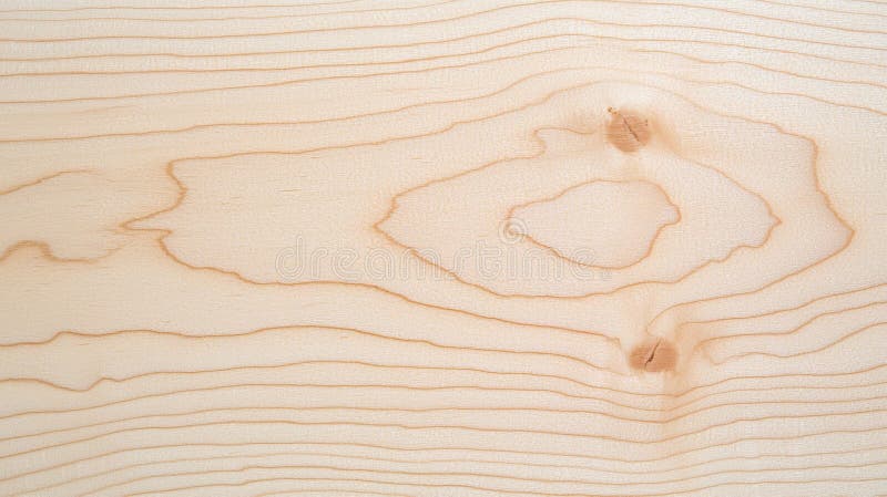 A Close-up View of a Light-colored Wood Grain, Showing the Natural ...
