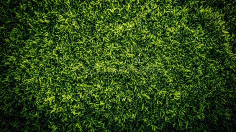 A Close-up View of Lush Green Grass, Showcasing Its Vibrant Texture and ...