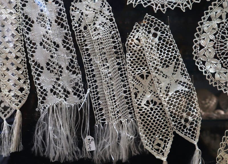 Close Up View of Maltese Lace for Sale Stock Image - Image of closeup ...