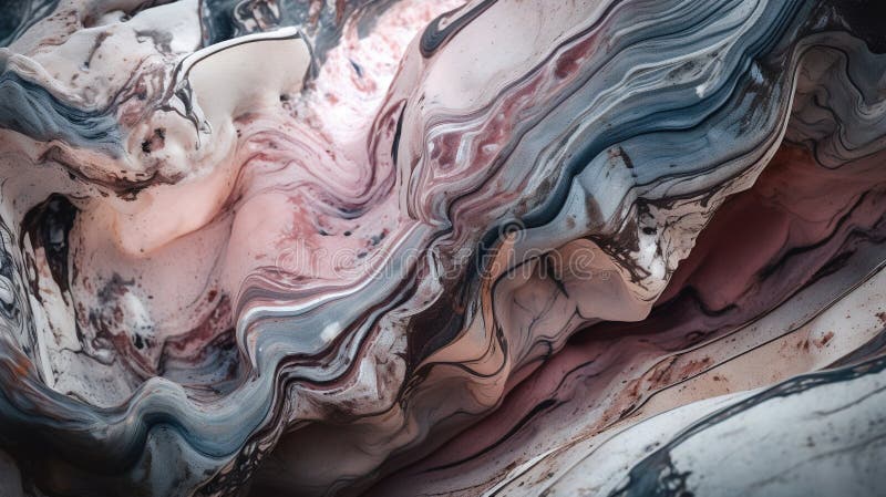 A Close Up View of a Marbled Surface that Looks Like it Has Been ...