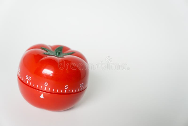 Close Up View of Mechanical Tomato Shaped Kitchen Clock Timer for ...