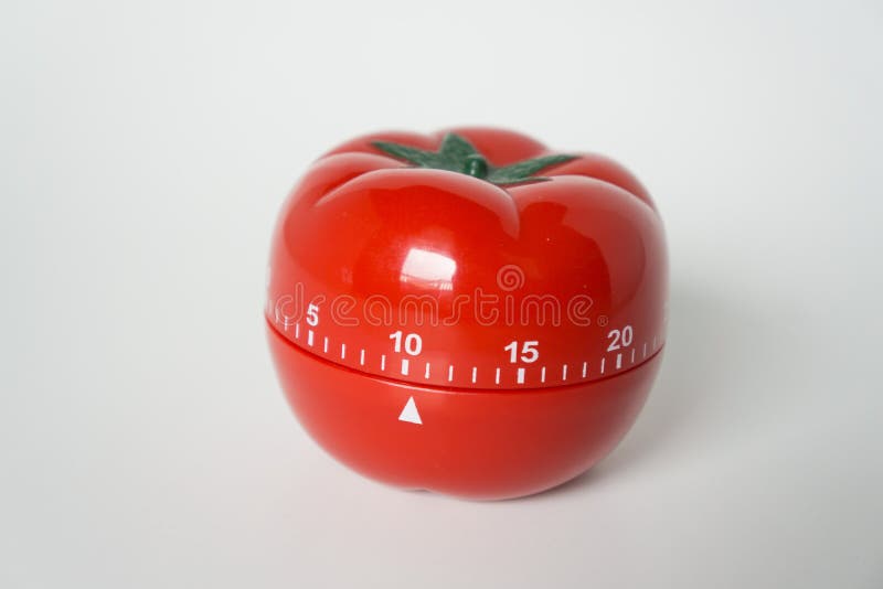Close Up View of Mechanical Tomato Shaped Kitchen Clock Timer for ...