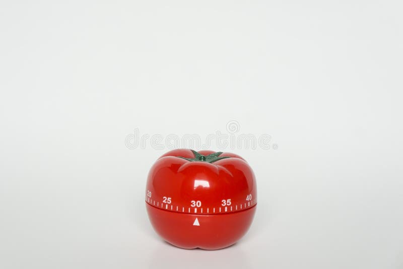 Close Up View of Mechanical Tomato Shaped Kitchen Clock Timer for ...
