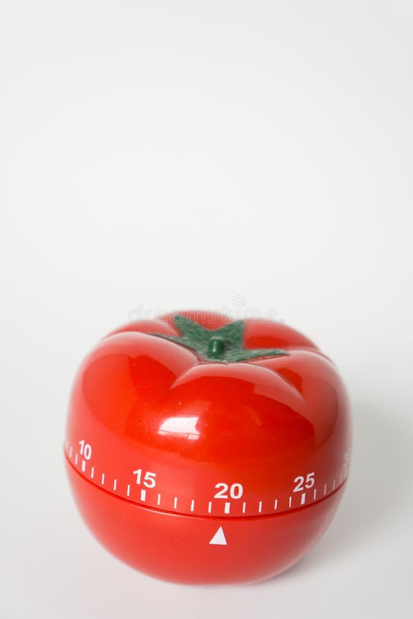 Close Up View of Mechanical Tomato Shaped Kitchen Clock Timer for ...