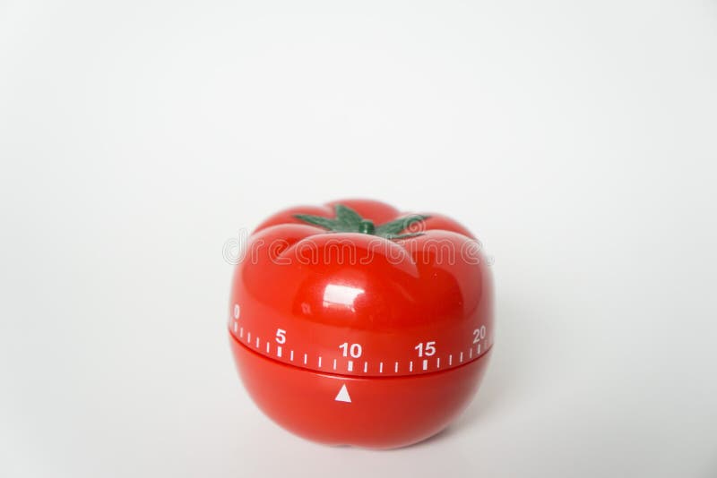 Close Up View of Mechanical Tomato Shaped Kitchen Clock Timer for ...