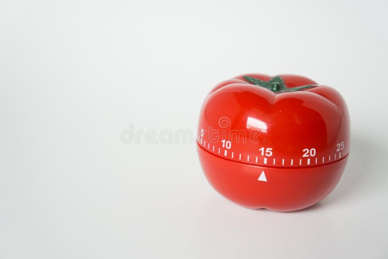 Close Up View of Mechanical Tomato Shaped Kitchen Clock Timer for ...