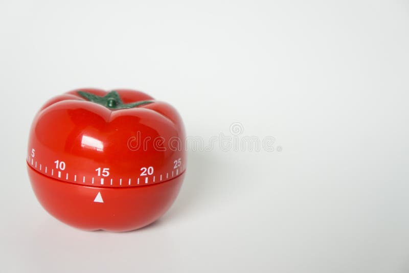 Close Up View of Mechanical Tomato Shaped Kitchen Clock Timer for ...