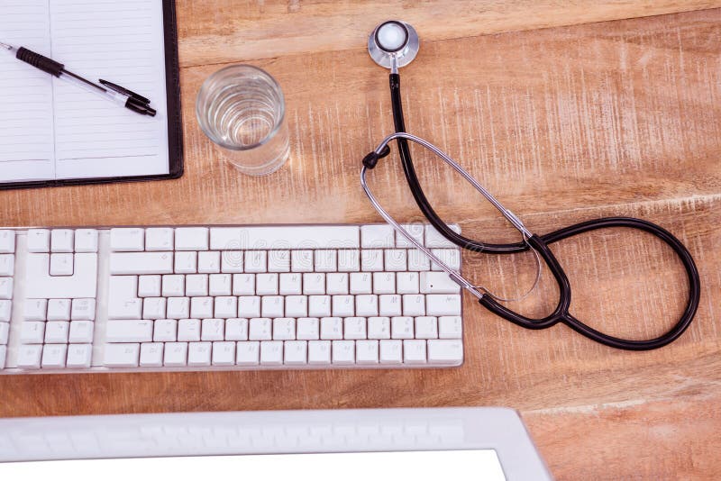 Close Up View of Medical Desk Stock Image - Image of care, clinic: 62323733