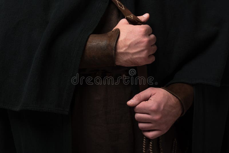 Up View of Medieval Scottish Man Stock Image - Image of vintage, adult ...