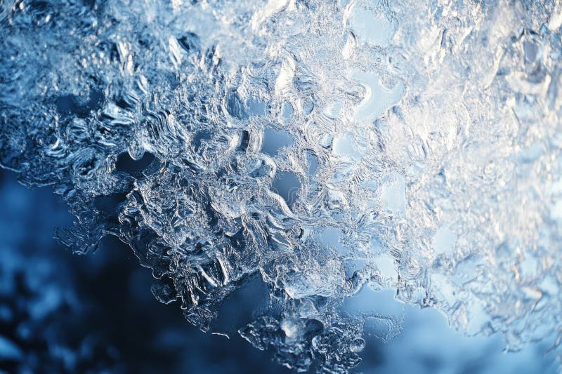 Close Up of a Melting Ice Cube Stock Image - Image of silver, small ...