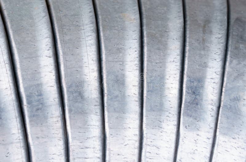 Close Up View of Metal Coil Stock Image - Image of manufacturing ...