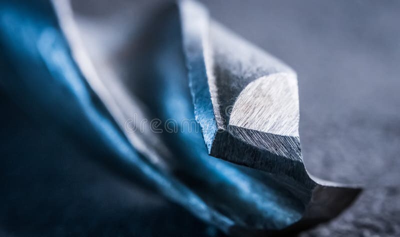 Close up view of drill bit stock photo. Image of closeup - 215959086