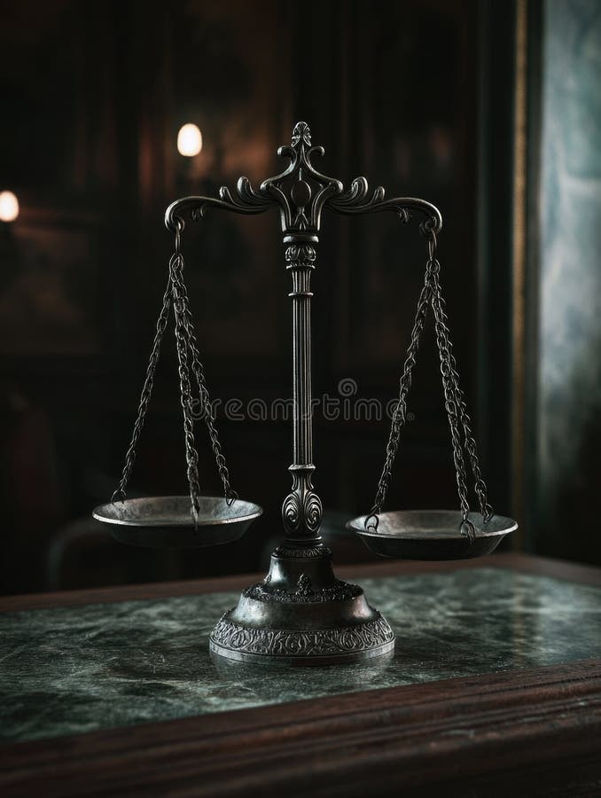 Metal Scale on Table stock image. Image of industry - 373027657