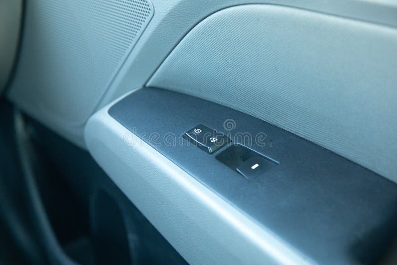 Close Up View of Modern Car Buttons. Technology System Control Stock ...