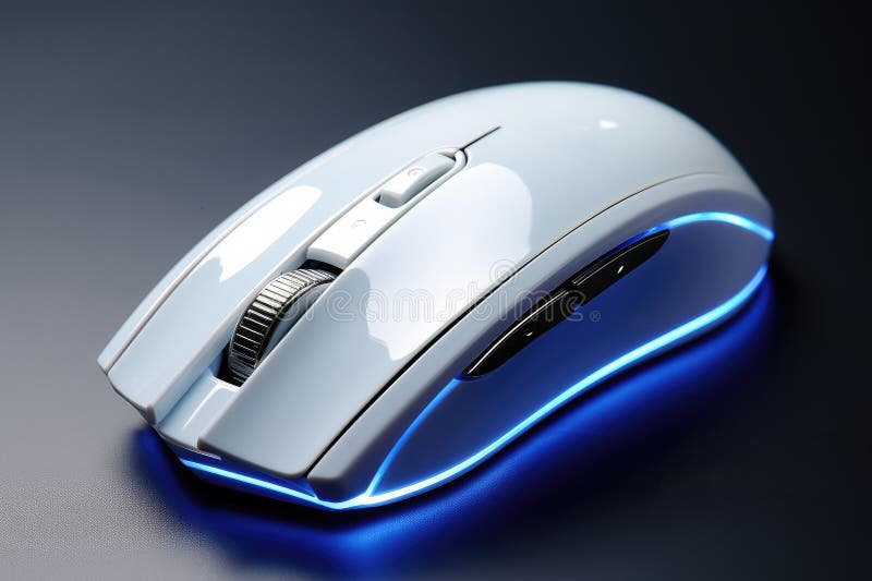 A Close-up View of a Modern Computer Mouse. AI Generated Stock ...