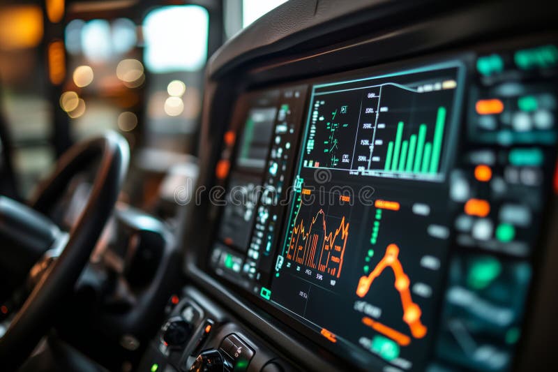 Detailed Overview of a Control Dashboard Showcasing Vital Statistics ...