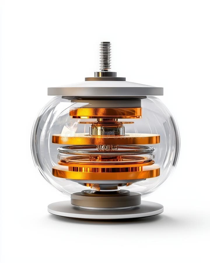 A Closeup View of a Modern Electric Component Showcasing an Innovative ...