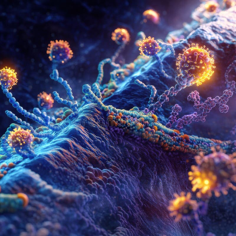 Close Up View of Molecular Interactions among Diverse Microbes and ...