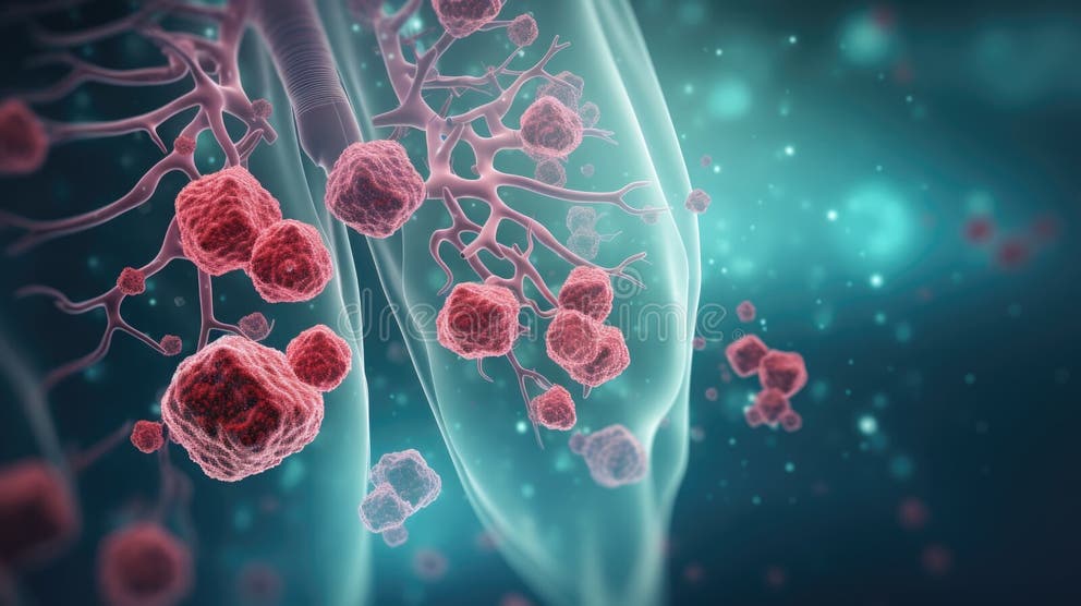 Close-up View of Multiple Cells Under a Microscope. Suitable for ...