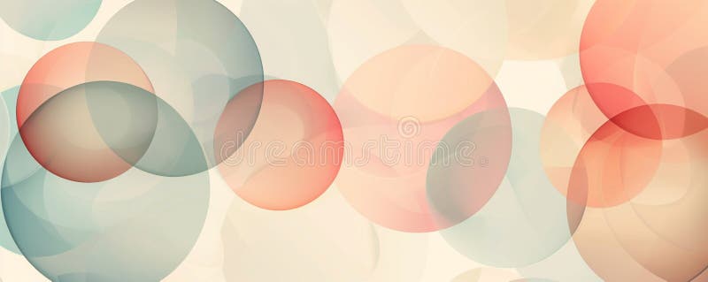 Close-up View of Multiple Circles Arranged on a Plain White Surface ...