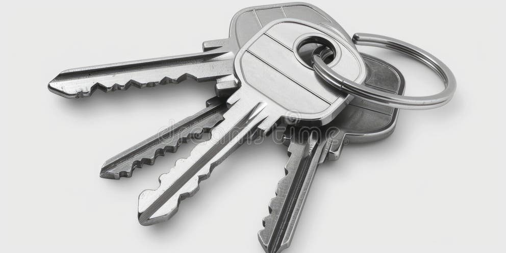 A Close-up View of Multiple Computer Keyboard Keys Stacked Together ...