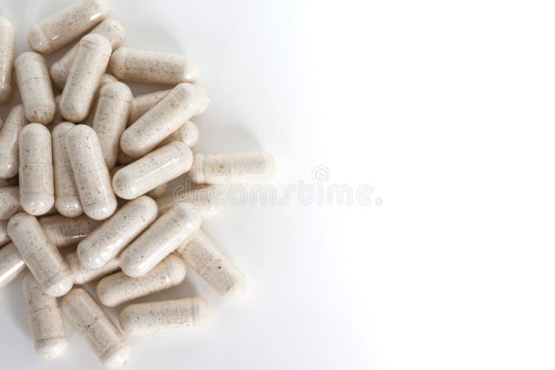 Close-up View of Multivitamin Supplements Isolation Stock Image - Image ...
