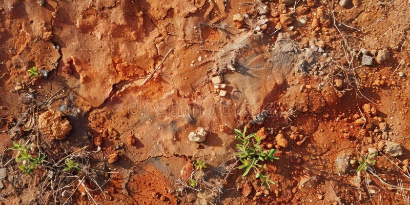 Organic Soil Texture Close-up Stock Image - Image of arid, surface ...