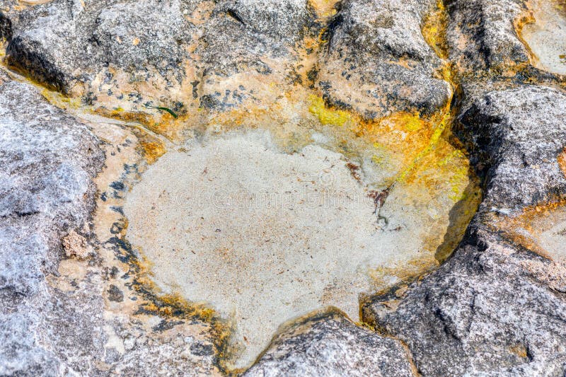 Close Up View of Natural Rock Surface Stock Photo - Image of brown ...