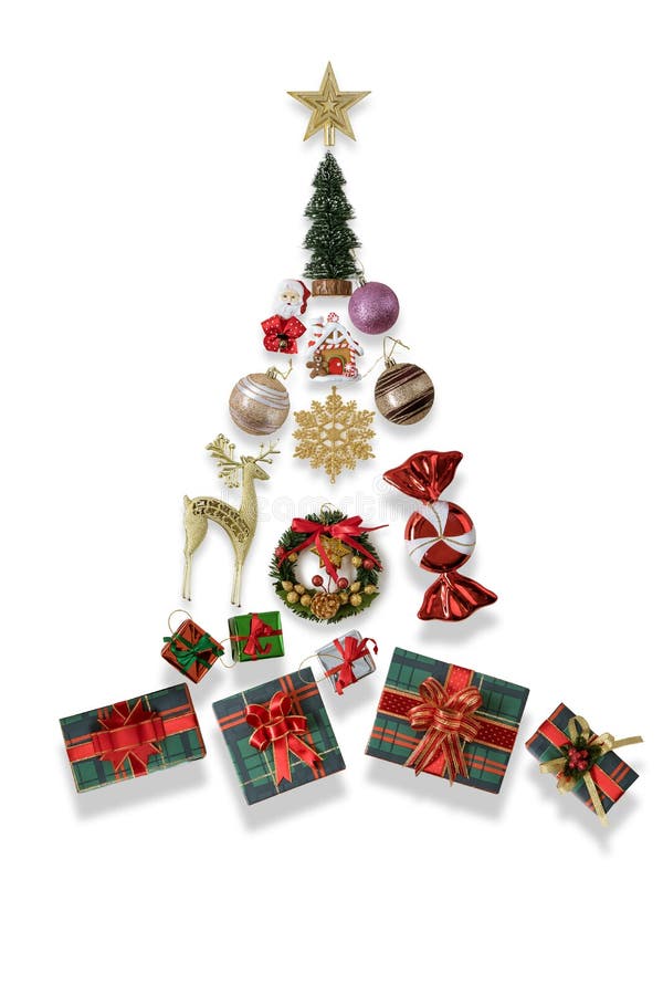 Close Up View of Nice Christmas Theme Objects Stock Image - Image of ...