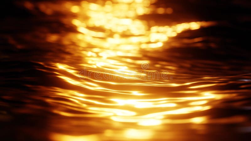 Close-up View of Night Ocean Waves in Slow Motion, Seamless Loop ...
