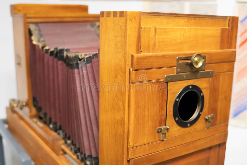 Vintage folding camera stock photo. Image of optical - 153381760