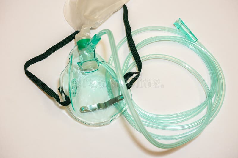 Medical Oxygen Mask stock photo. Image of help, black - 87513964