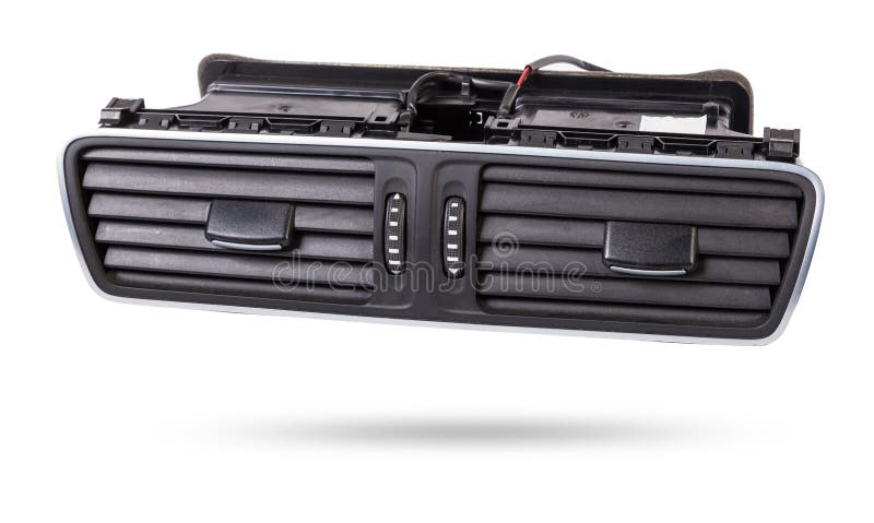 A Close-up View of a Part of the Interior of a Modern Car with a View ...