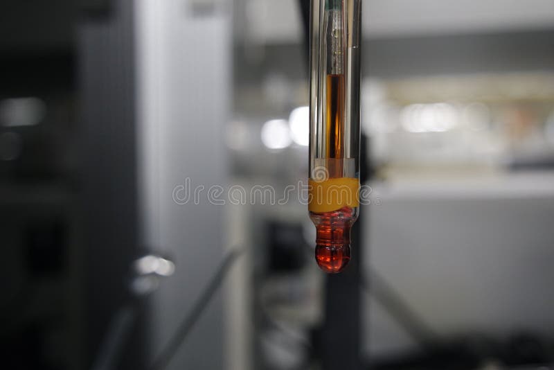Close-up View of PH Meter, a Device for Measuring PH in a Chemical ...