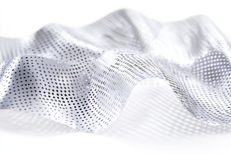 A Close-up View of a Piece of Fabric Lying on a Table Stock ...