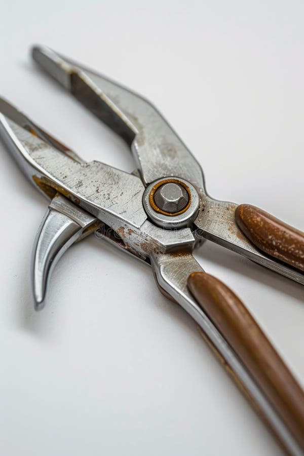 Close-up View of Pliers on a Table, Suitable for Various DIY and ...